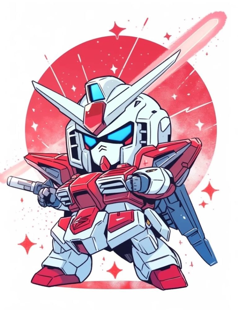 66+ Ảnh Gundam chibi đẹp cho hình nền điện thoại, avatar