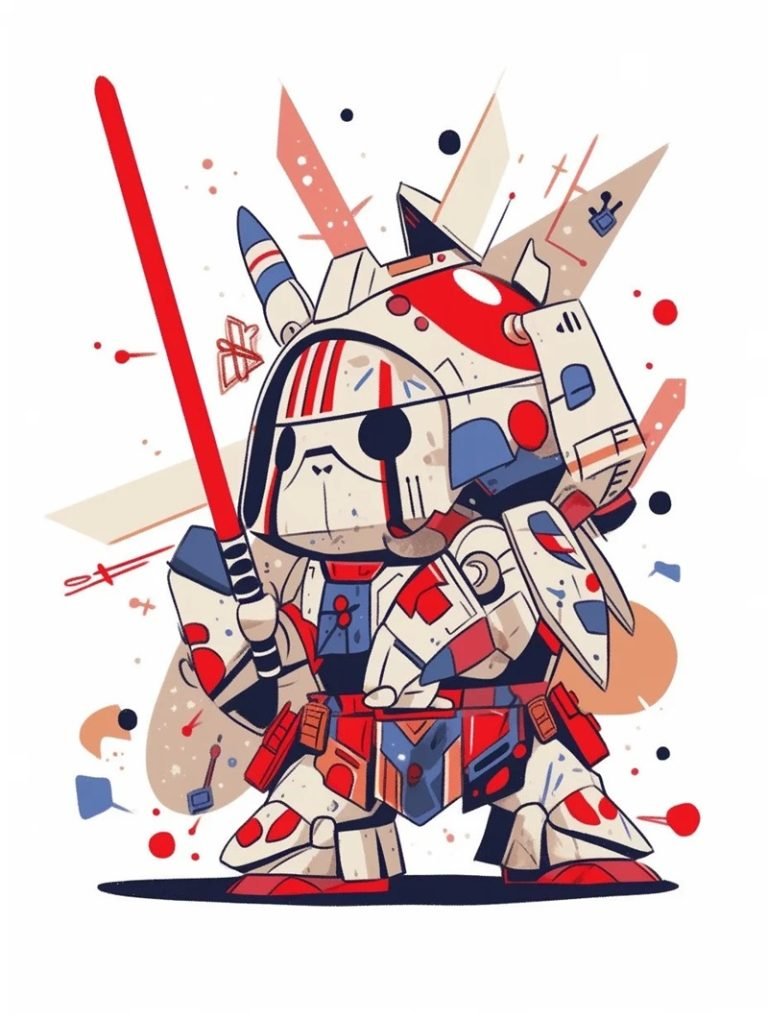 66+ Ảnh Gundam chibi đẹp cho hình nền điện thoại, avatar