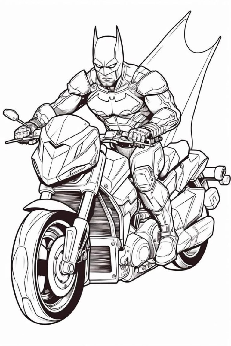 Khám phá 78+ tranh tô màu Batman đơn giản, ngộ nghĩnh cho bé