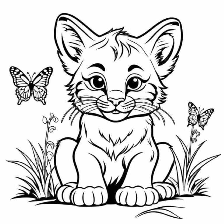 Tổng hợp 90+ tranh tô màu con mèo siêu cute, đáng yêu cho bé